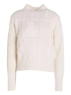 Max Mara Wool And Cashmere Turtleneck - Off White