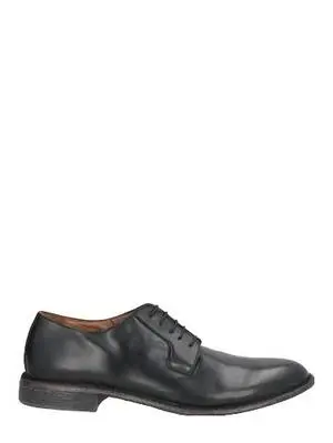 Moma Lace-up Calfskin Derby Shoes - Black