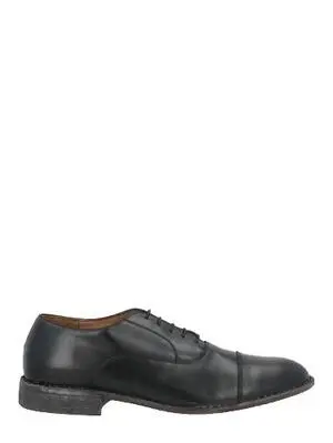 Moma Lace-up Leather Oxford Shoes - Black