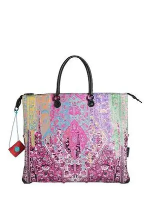 GABS GABS Pebbled-Leather Tote Pink