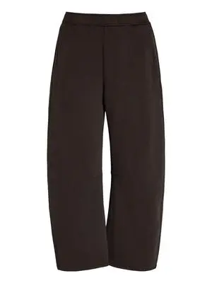 Citizens Of Humanity Miro Barrel-leg Cotton Sweatpants - Dark Brown