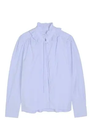 Citizens Of Humanity Calista Cotton Blouse - Light Blue