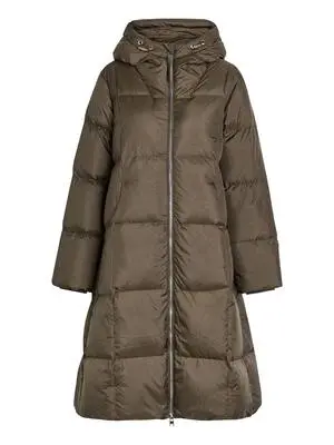 Varley Katya Hooded Padded Nylon Coat - Olive