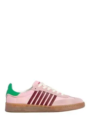 Dsquared2 Striped Boxer Sneakers - Pink