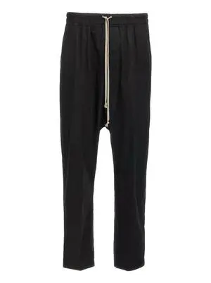 Rick Owens Drawstring Pocket Trousers - Black