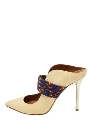 MALONE SOULIERS Raffia Cord Pumps - Neutrals