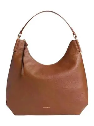 COCCINELLE Zip-up Shoulder Bag - Brown