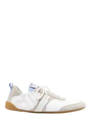 Chloé Kick Lace-up Sneakers - White