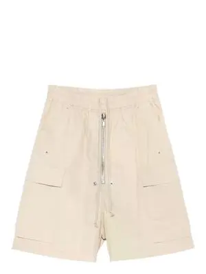 Rick Owens Cargo Zip Shorts - Neutrals