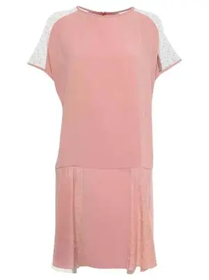 Valentino Garavani Short-sleeves Mini Dress - Pink
