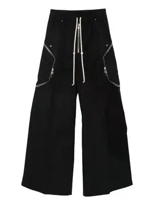 Rick Owens Flared Heizer Trousers - Black
