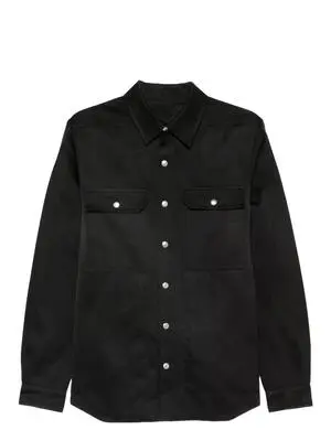Rick Owens Pocket Outer Shirt - Black