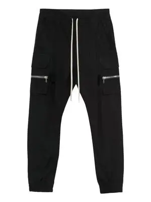 Rick Owens Mastodon Skinny Cargo Pants - Black