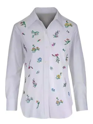 Libertine Joy & Mirth Floral Shirt - White