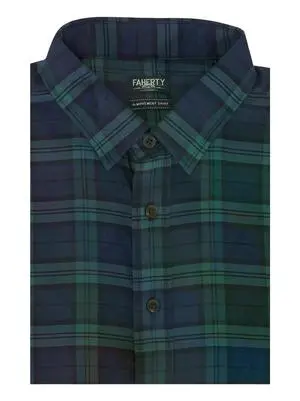 Faherty Brand Movement™ Plaid-check Shirt - Blue