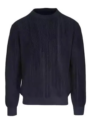 Vince Crew-neck Long-sleeve Sweater - Blue