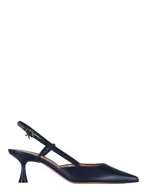 GIANVITO ROSSI Ascent Pointed Sling Sandals - Blue