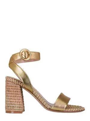 GIANVITO ROSSI Luana Sandals - Gold