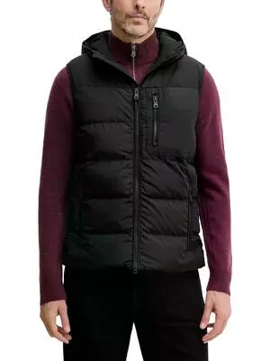 Geox Hooded Gilet - Black