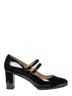 Geox Walk Pleasure Buckle-strap Pumps - Black