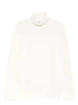 KANGRA Roll-neck Jumper - White