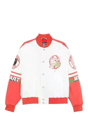 BILLIONAIRE BOYS CLUB Graphic-print Bomber Jacket - White