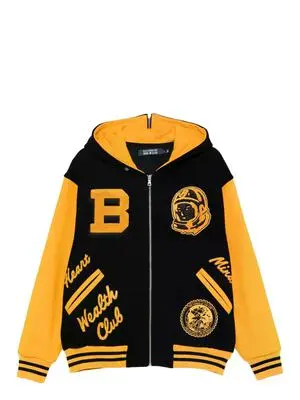 BILLIONAIRE BOYS CLUB Letter-appliqué Bomber Jacket - Black