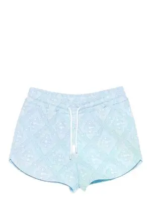 CASABLANCA Patterned Drawstring Shorts