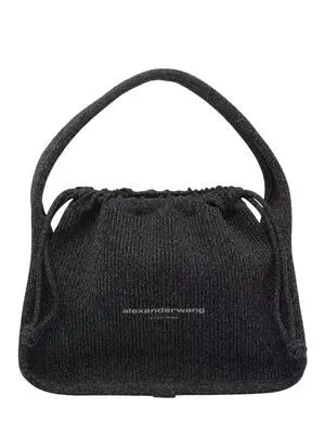 Alexander Wang Small Ryan Coulisse Handbag - Black