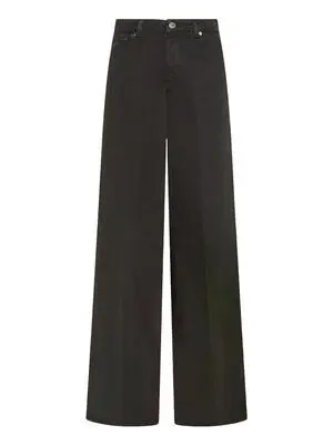CRUNA Taylor Wide-leg Trousers - Black