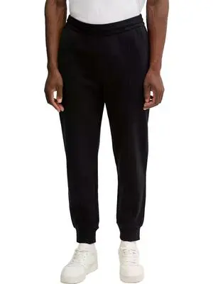 Armani Exchange Logo-plaque Trousers - Black