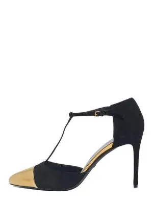 Gucci Coline T-strap Heels - Black
