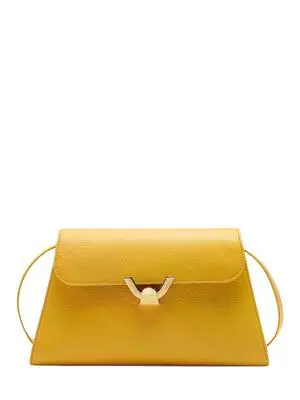 COCCINELLE Medium Dew Shoulder Bag - Yellow