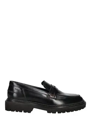 Gant Stitched Penny-strap Loafers - Black