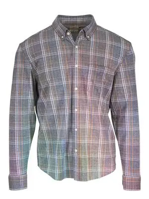 Faherty Brand Plaid Shirt - Grey