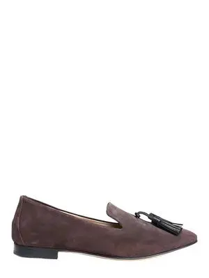 LE MONDE BERYL Tassel-Design Suede Loafers
