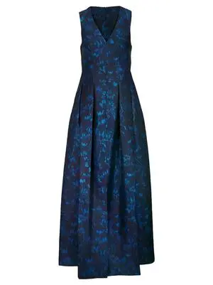 Sachin & Babi Floral Maxi Dress - Blue
