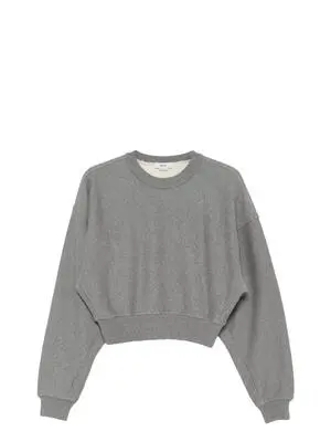 AGOLDE Cropped Sweatshirt - Grey