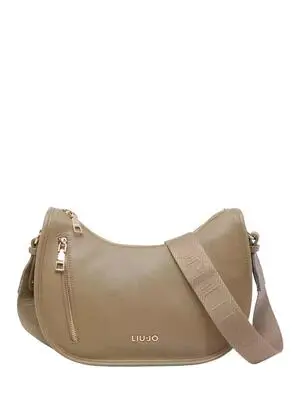 Liu Jo Logo Zip Cross Body Bag - Brown