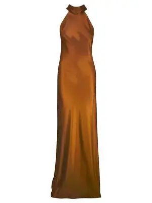 Galvan Sienna Gown - Brown
