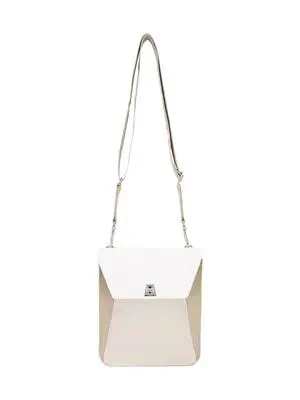 Akris Little Anouk Crossbody Bag - White