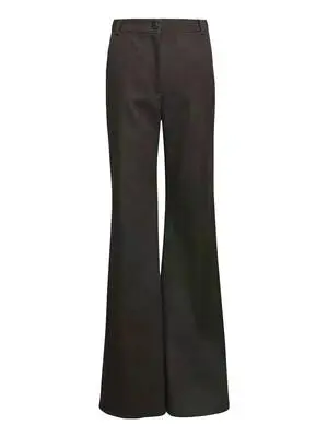 Akris Celia Flared Trousers - Brown