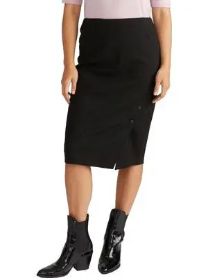 Universal Standard Anya Ponte Skirt - Black