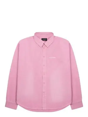 Balenciaga Shirt With Logo - Pink