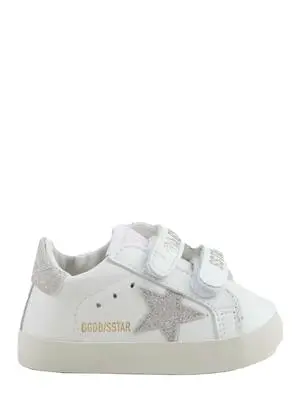 GOLDEN GOOSE Glitter Star Sneakers - White