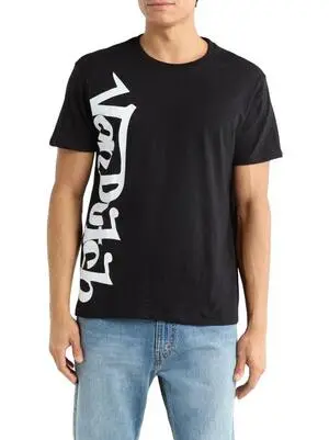 VON DUTCH Logo Graphic T-shirt - Jet Black