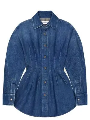 Givenchy Denim Cocoon Dress - Medium Blue