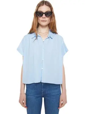 MOTHER The Swing And Sway Shirt - Blue