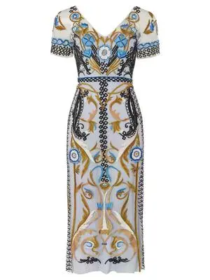 TEMPERLEY LONDON Alessia Midi Dress