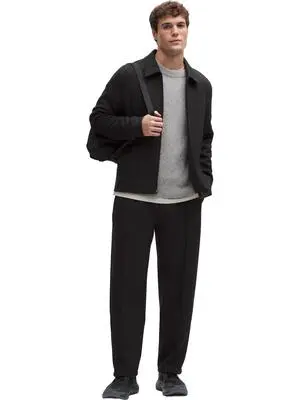 Lululemon Smooth Spacer Collared Full Zip Black